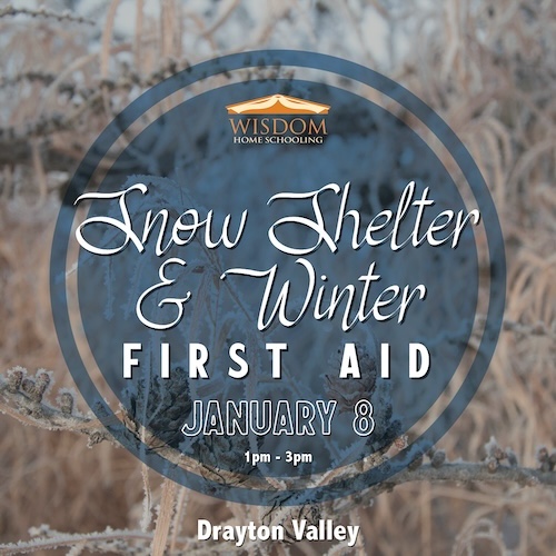 Survival: Snow Shelter and Winter First Aid A - Drayton Valley ...